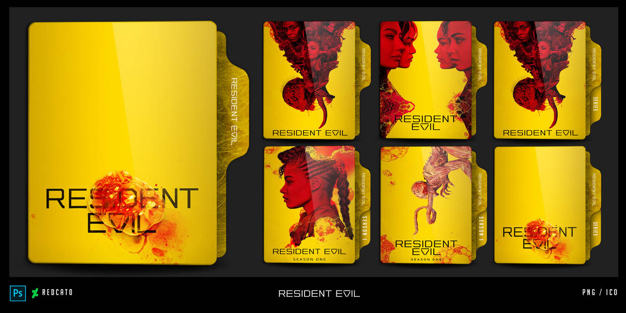 Resident Evil Series Folder icon by Redcat0 by Redcat0 on DeviantArt