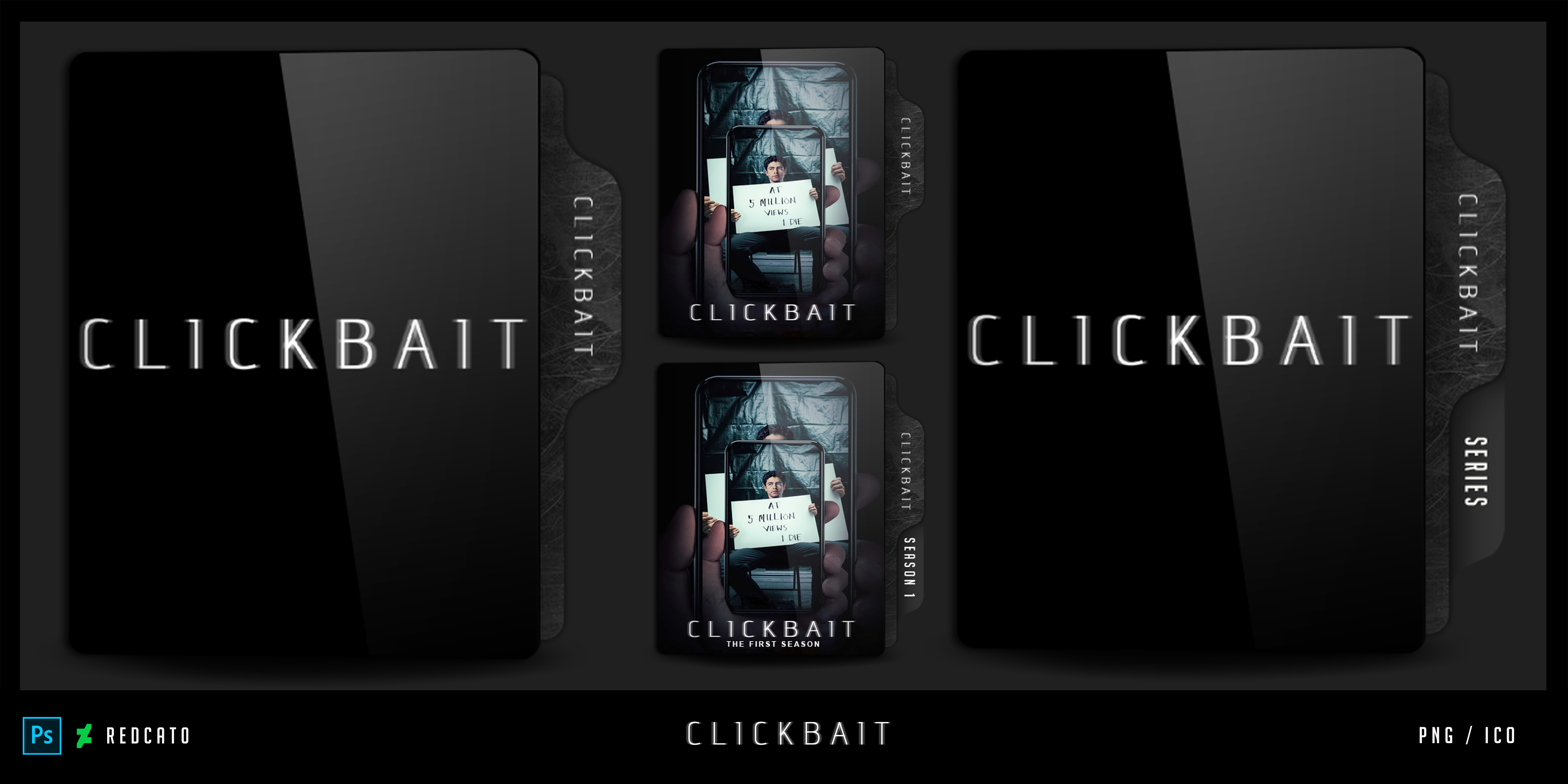 Clickbait (2021) Folder icon by Redcat0 by Redcat0 on DeviantArt