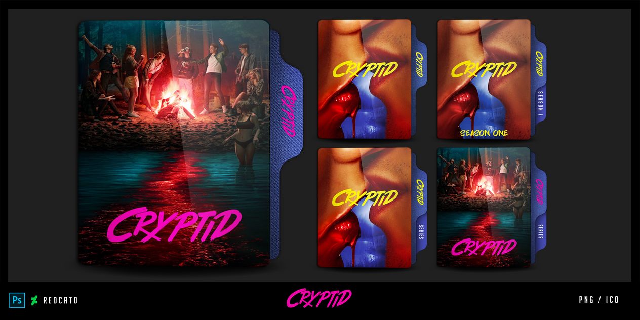 Cryptid Folder icon by Redcat0 by Redcat0 on DeviantArt