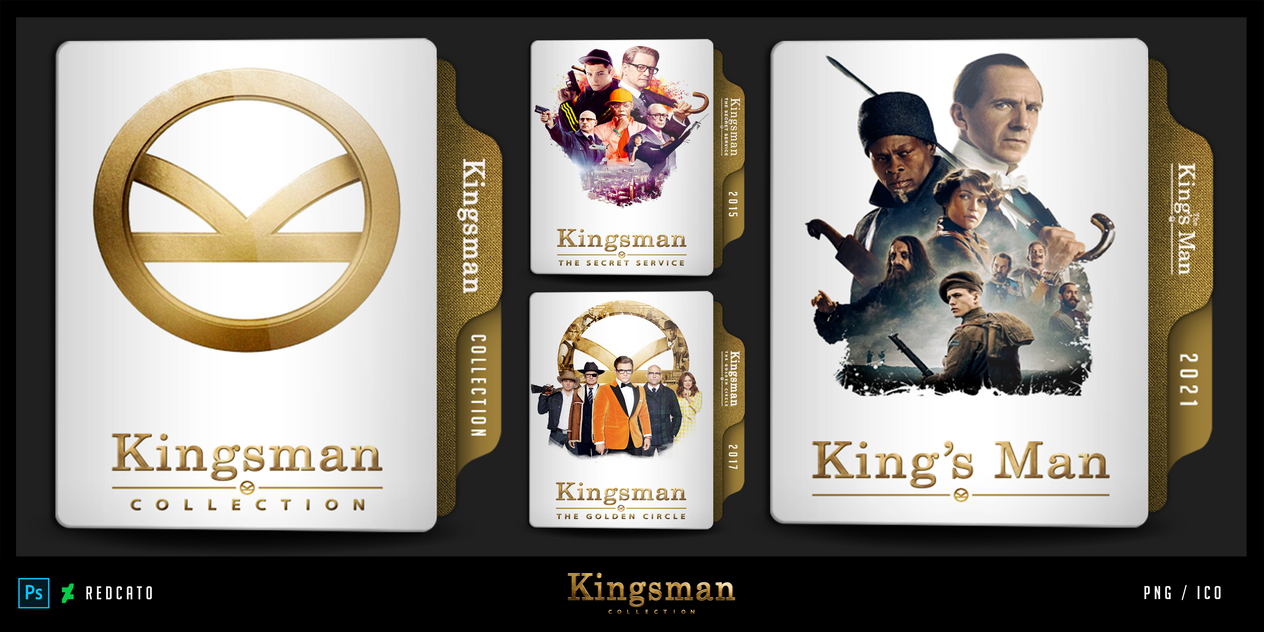 Kingsman Collection Folder icon by Redcat0 by Redcat0 on DeviantArt
