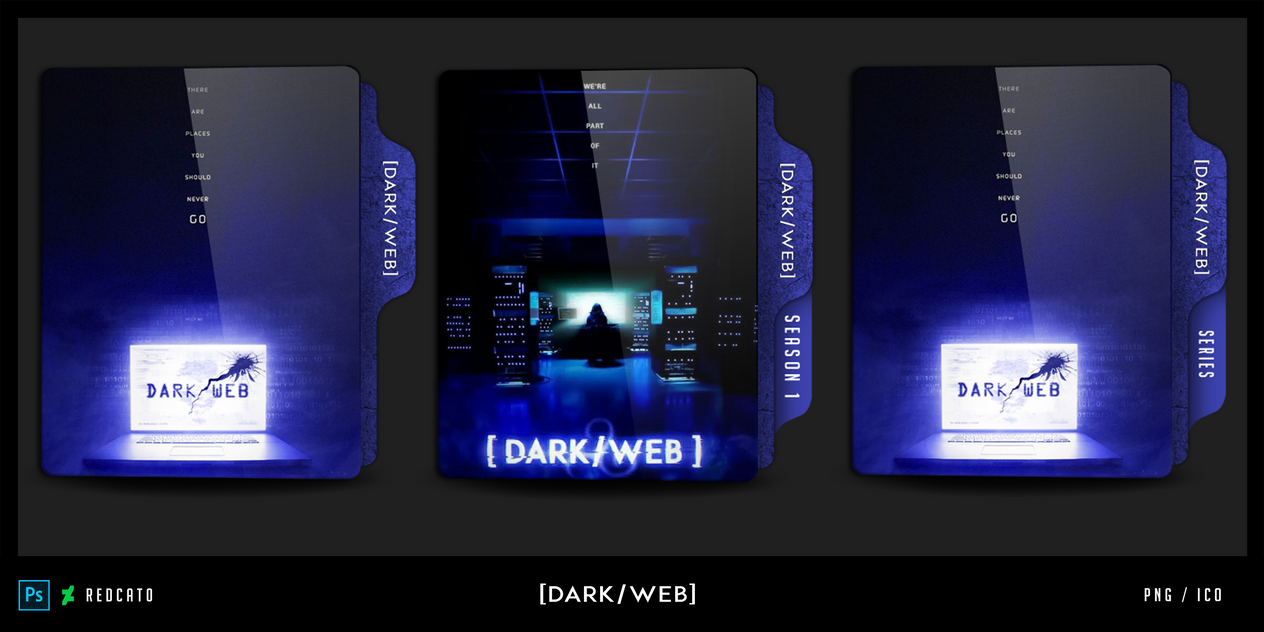Dark Web Folder icon by Redcat0 by Redcat0 on DeviantArt
