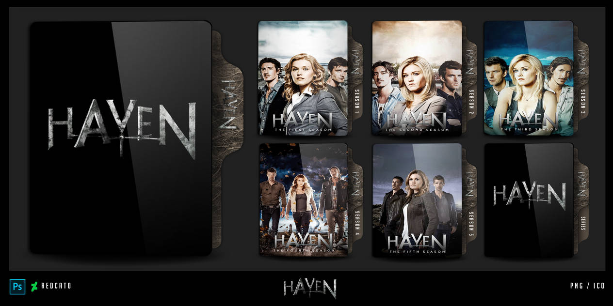 Haven [1-5] Folder icon by Redcat0 by Redcat0 on DeviantArt