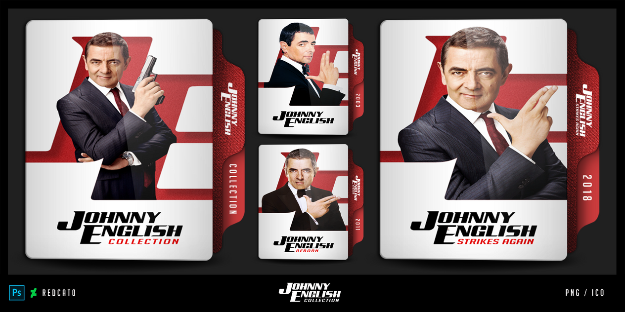 Johnny English Movie Collection Folder icon by Redcat0 on DeviantArt