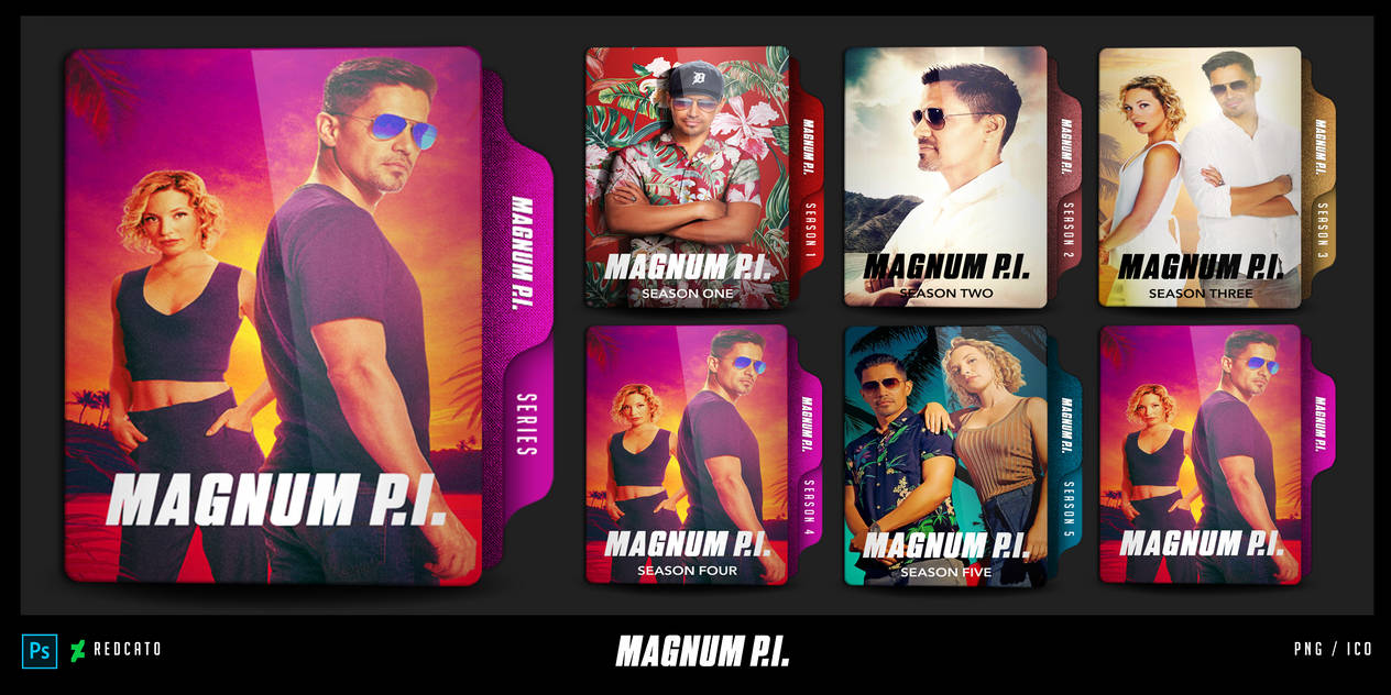 Magnum P.I Folder icon by Redcat0 by Redcat0 on DeviantArt