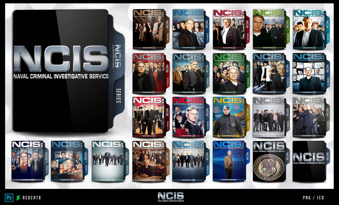 NCIS (2003) 1-20 Season Folder icon by Redcat0 by Redcat0 on DeviantArt