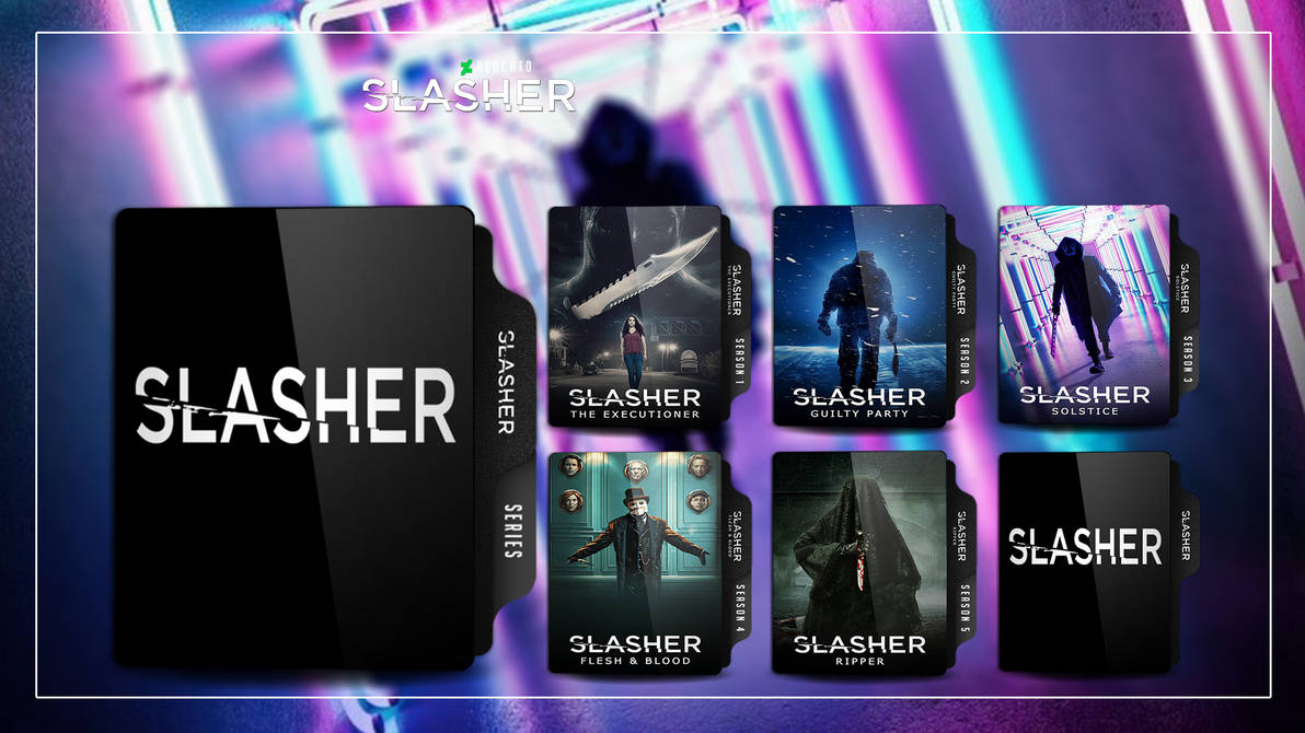 Slasher (2016) [Season 1-5] Folder icon by Redcat0 by Redcat0 on DeviantArt
