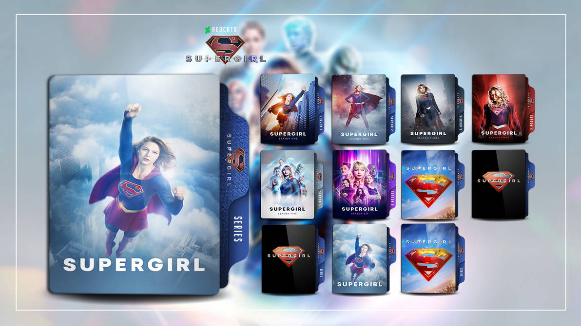 Supergirl (2015) Season 1-6 Folder icon by Redcat0 by Redcat0 on DeviantArt