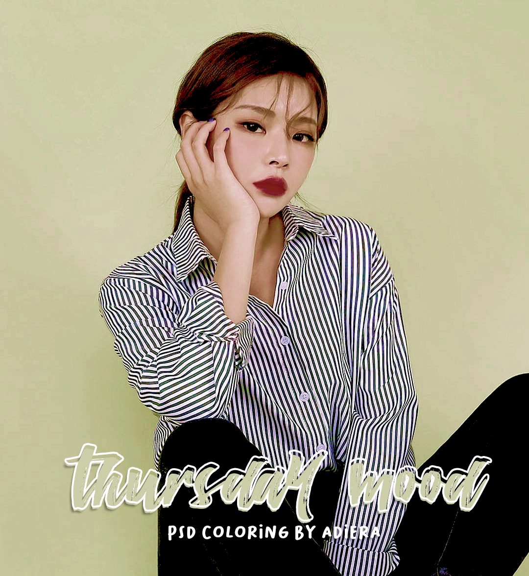 Thursday Mood Psd Coloring By Adiera by seungwooswife on DeviantArt