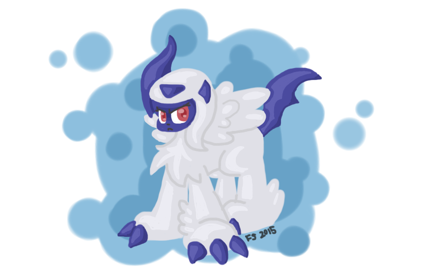Mega Absol by fluffscarf on DeviantArt