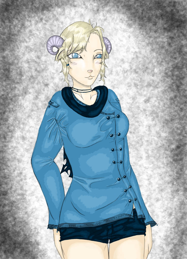 Goat person? by Tikibirdie on DeviantArt