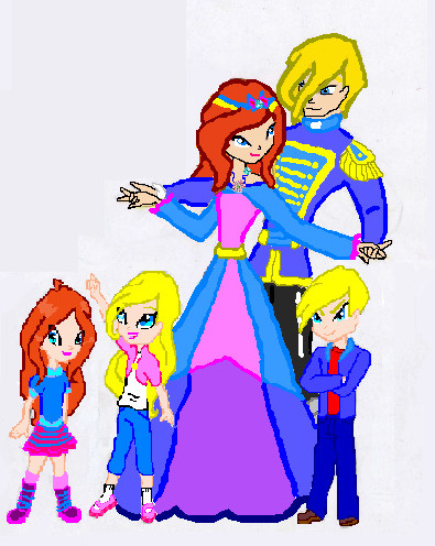 Winx Club Bloom And Sky Have A Baby