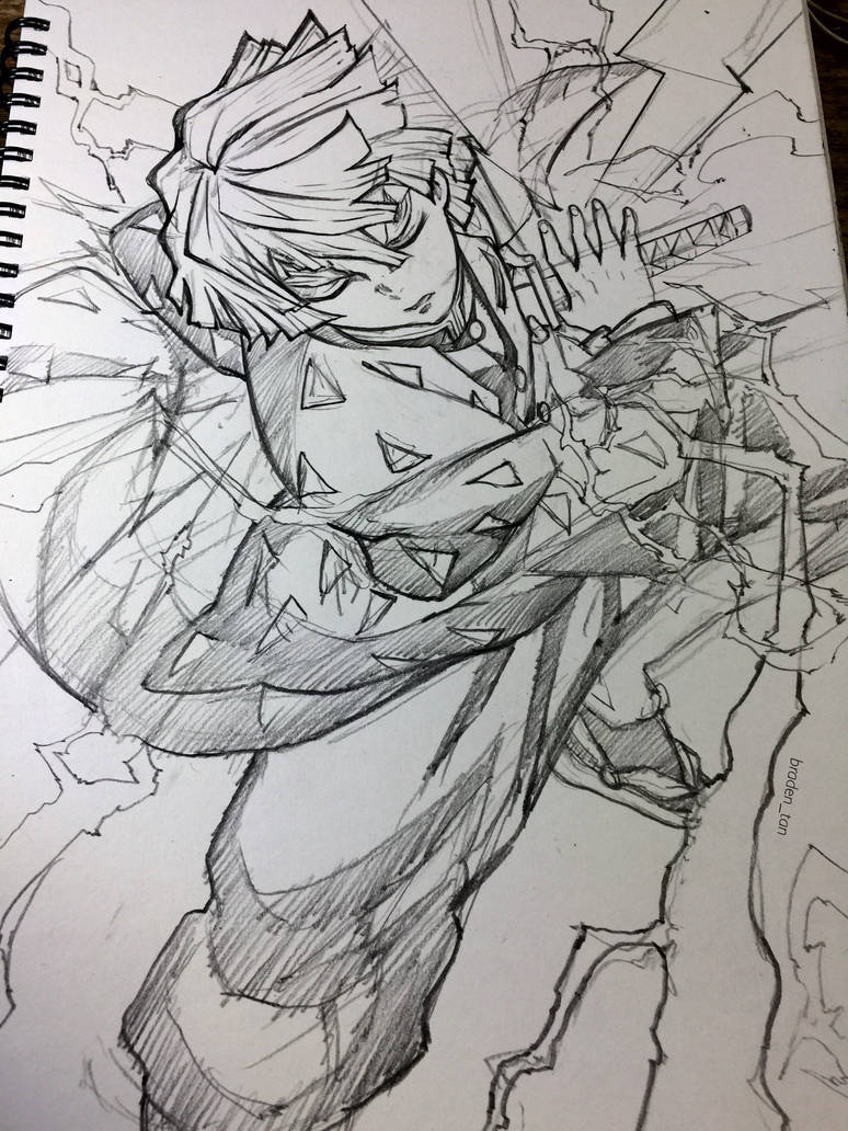 zenitsu by garcon12345 on DeviantArt