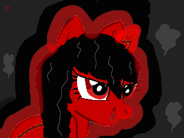 Evil Pony by Fireafyfan on DeviantArt