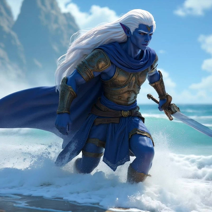 Rhynn Charges Ashore by zhez4 on DeviantArt