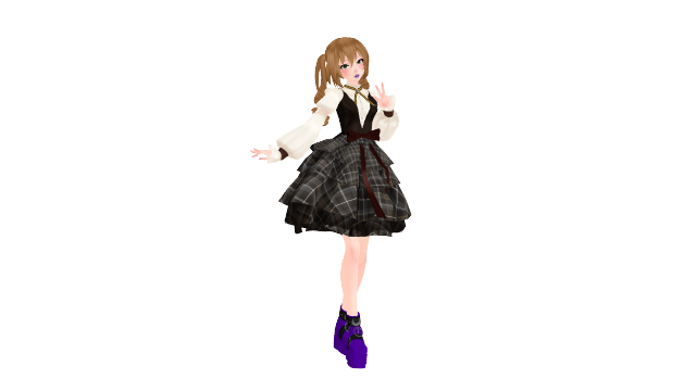 TDA Victorian Dress Style Ai Fujioka DL by QueenRiju97480 on DeviantArt