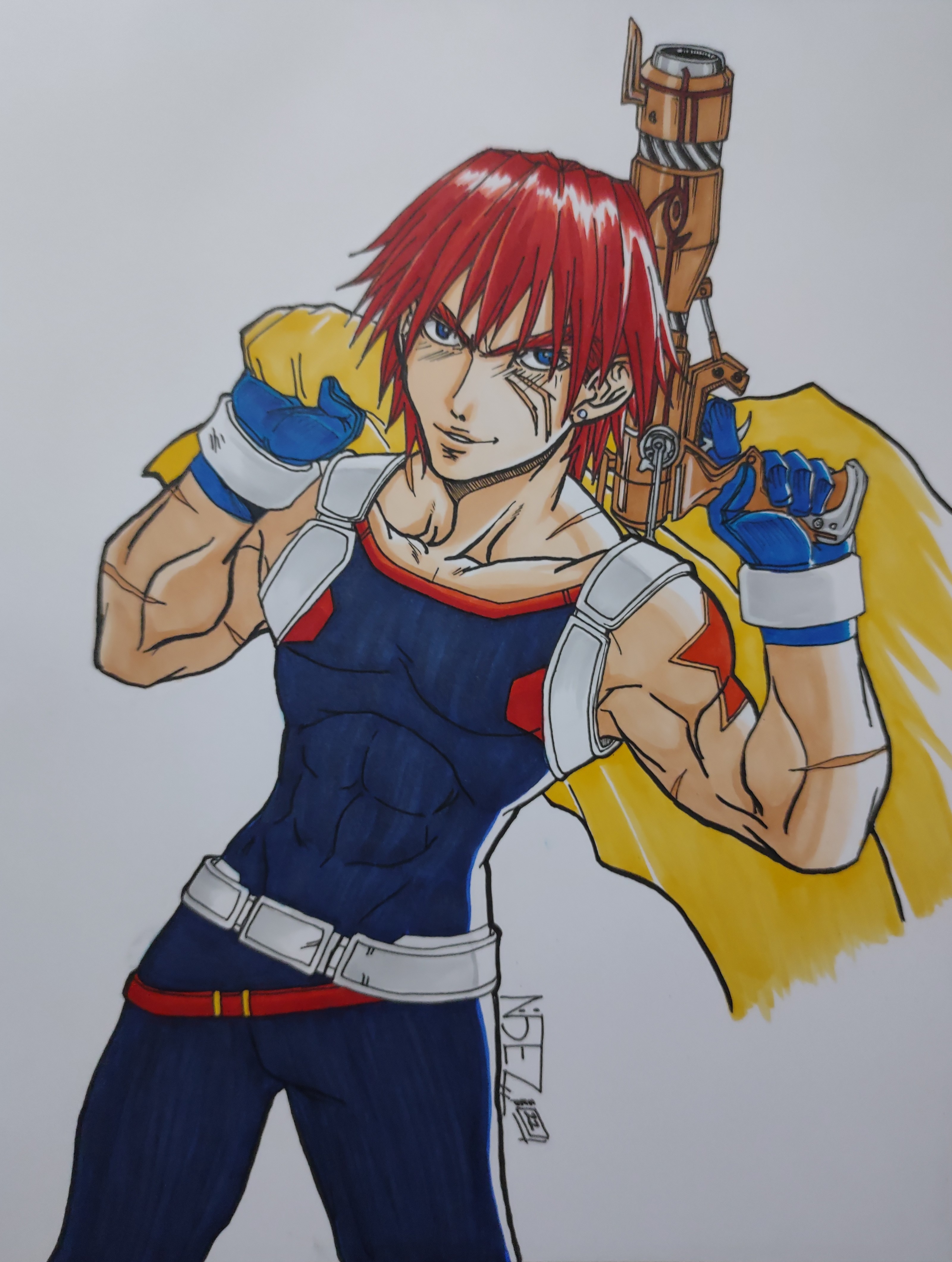 Gene Starwind-Outlaw Star by NoodlezArt on DeviantArt