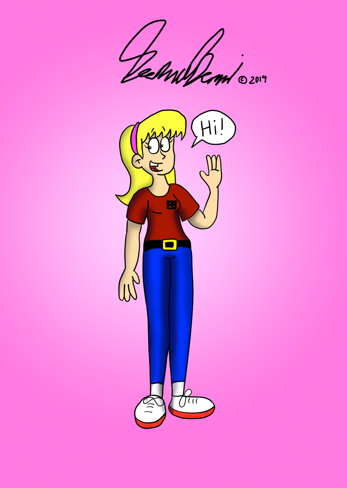 REQUEST ART for JulianKoehler3751: Rikki by StephenRStorti91 on DeviantArt