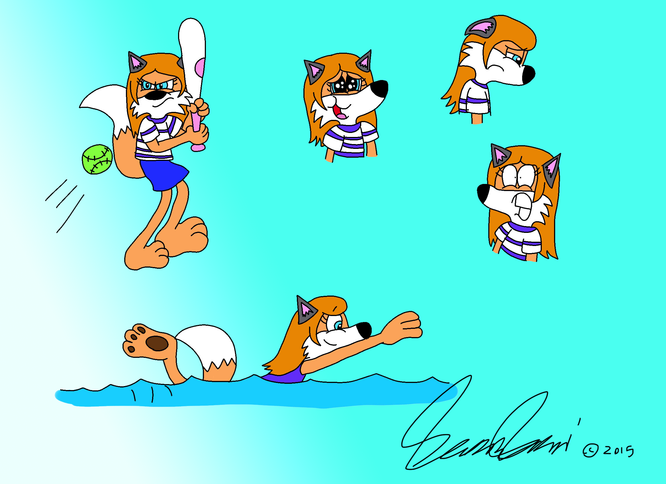 Debbie the Fox by StephenRStorti91 on DeviantArt