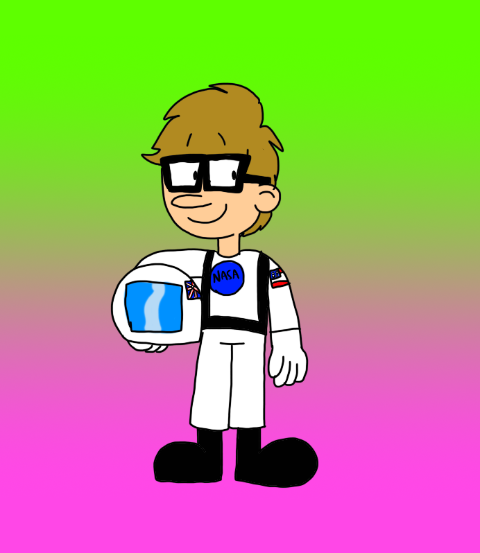 Day 12 Larry as astronaut by StephenRStorti91 on DeviantArt