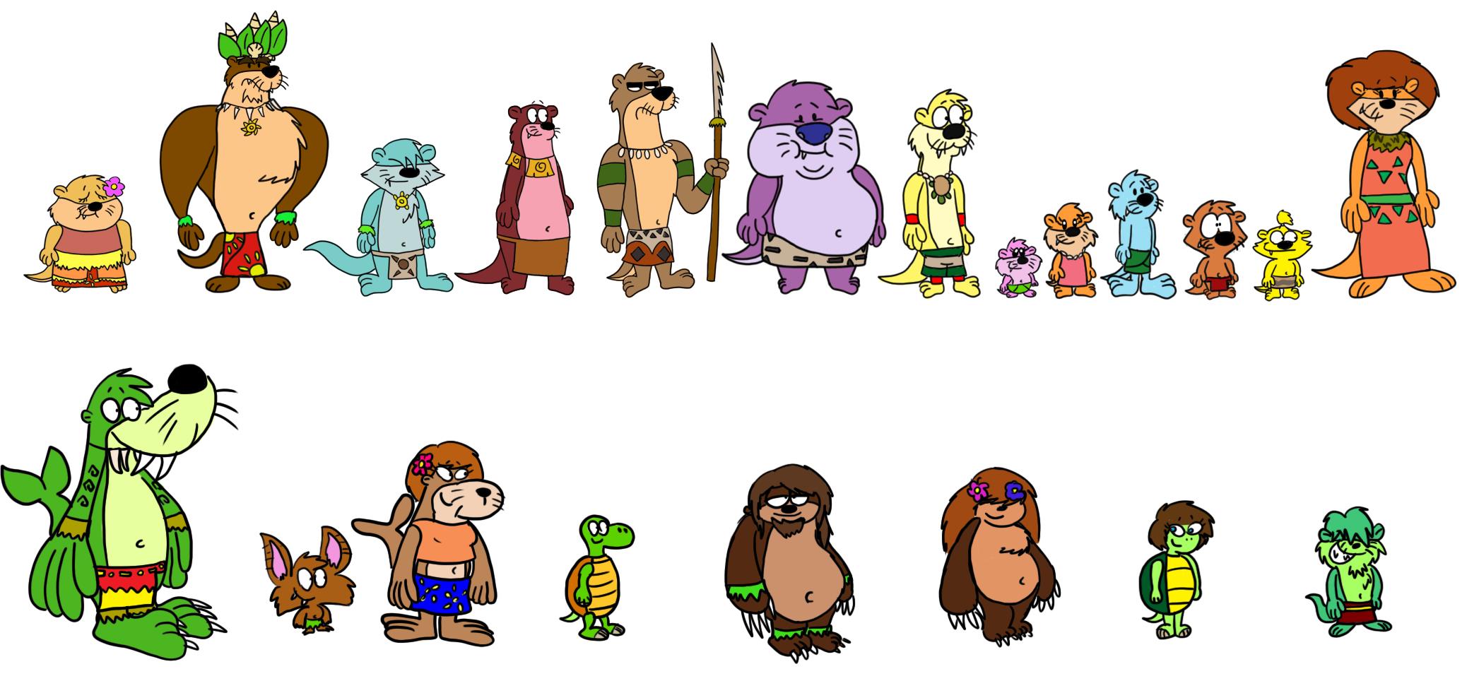 Seaside villagers by StephenRStorti91 on DeviantArt
