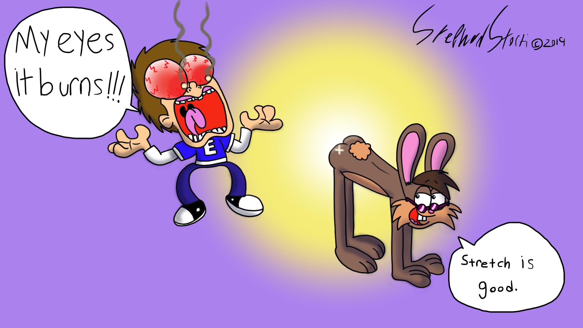 My eyes colored version by StephenRStorti91 on DeviantArt