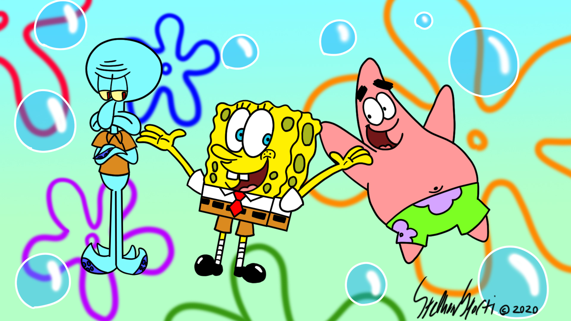 Spongebob Squarepants by StephenRStorti91 on DeviantArt