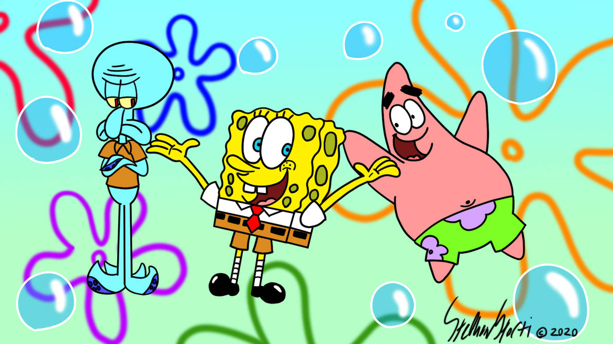 Spongebob Squarepants by StephenRStorti91 on DeviantArt