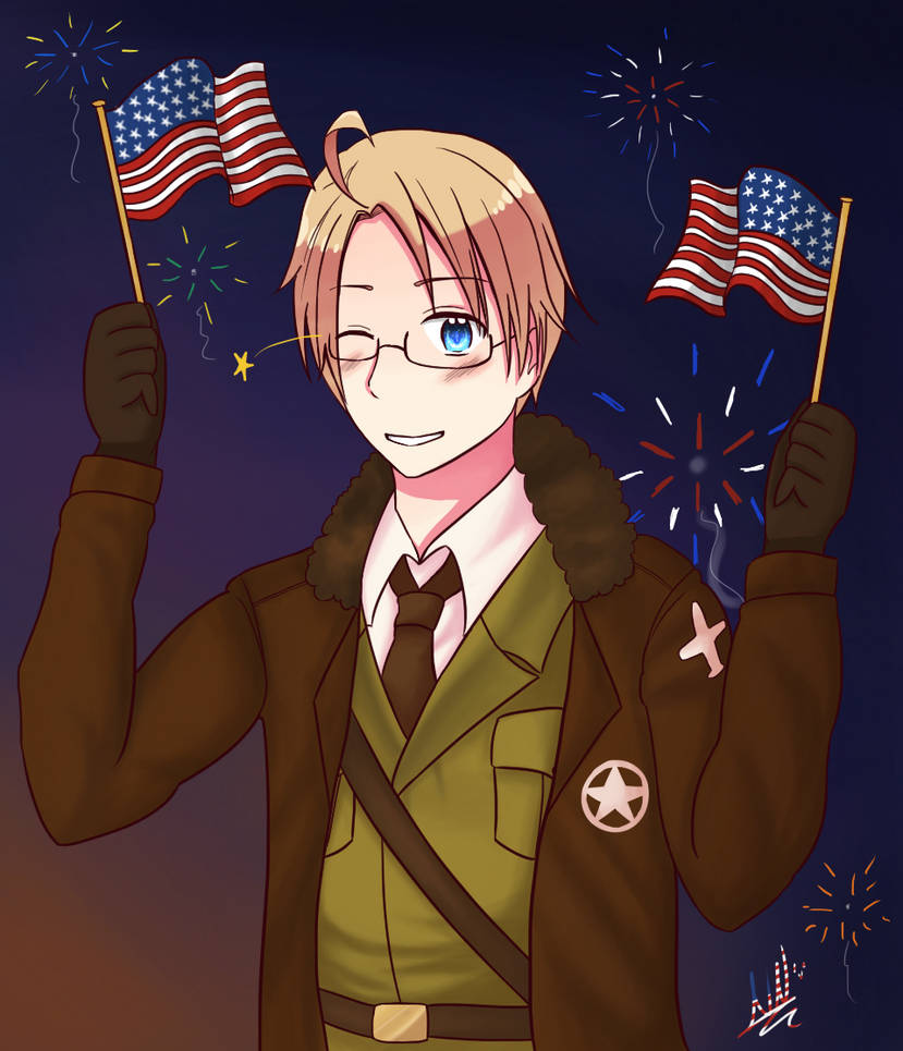Happy Birthday America by Nooby-Noob on DeviantArt