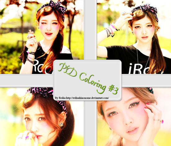 PSD coloring #3 by ReikaShinonome on DeviantArt