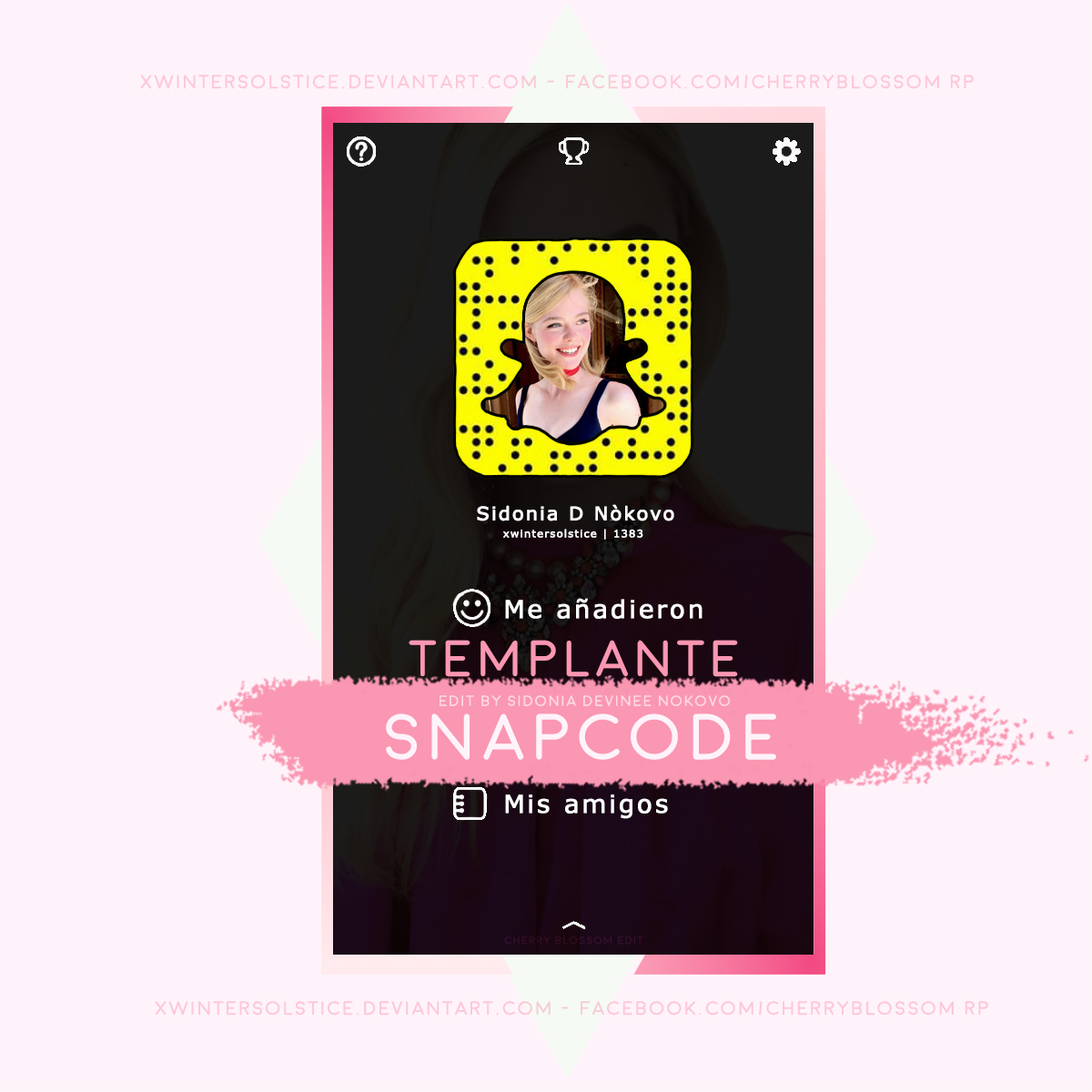 Snapcode Template by xWinterSolstice on DeviantArt