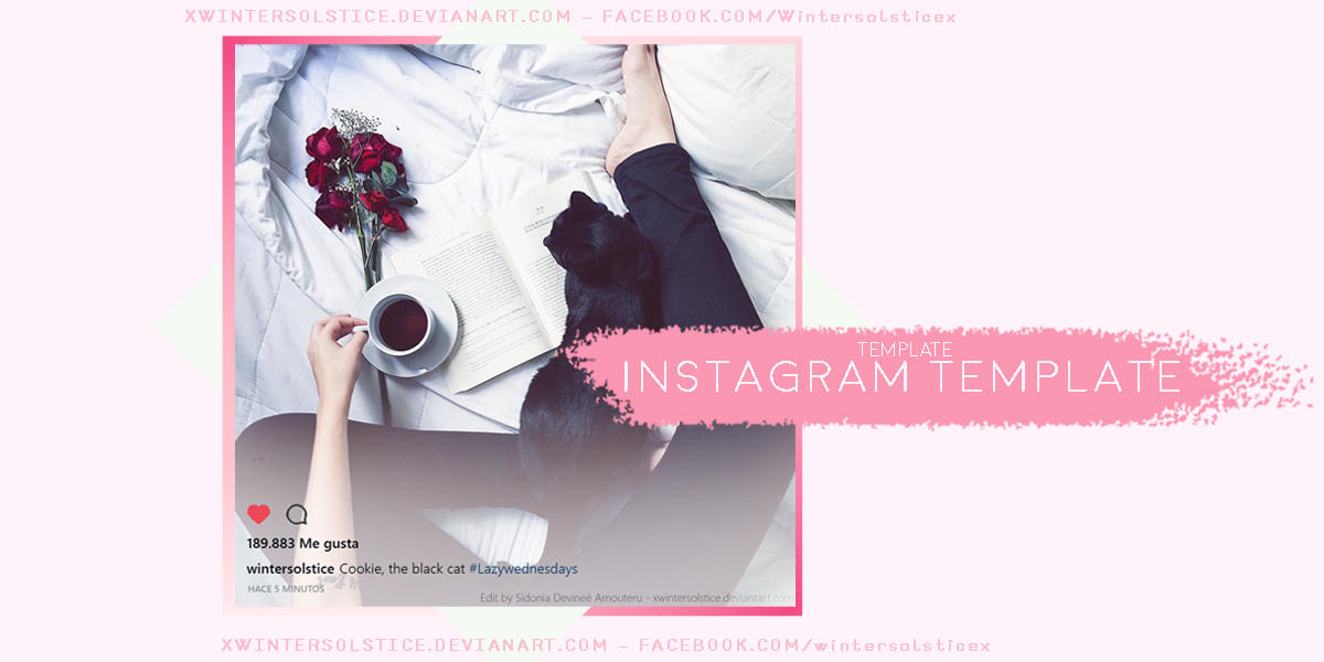 Template Instagram 02 ByxWintersolstice by xWinterSolstice on DeviantArt