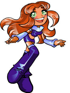 starfire by FrancineDelgado on DeviantArt
