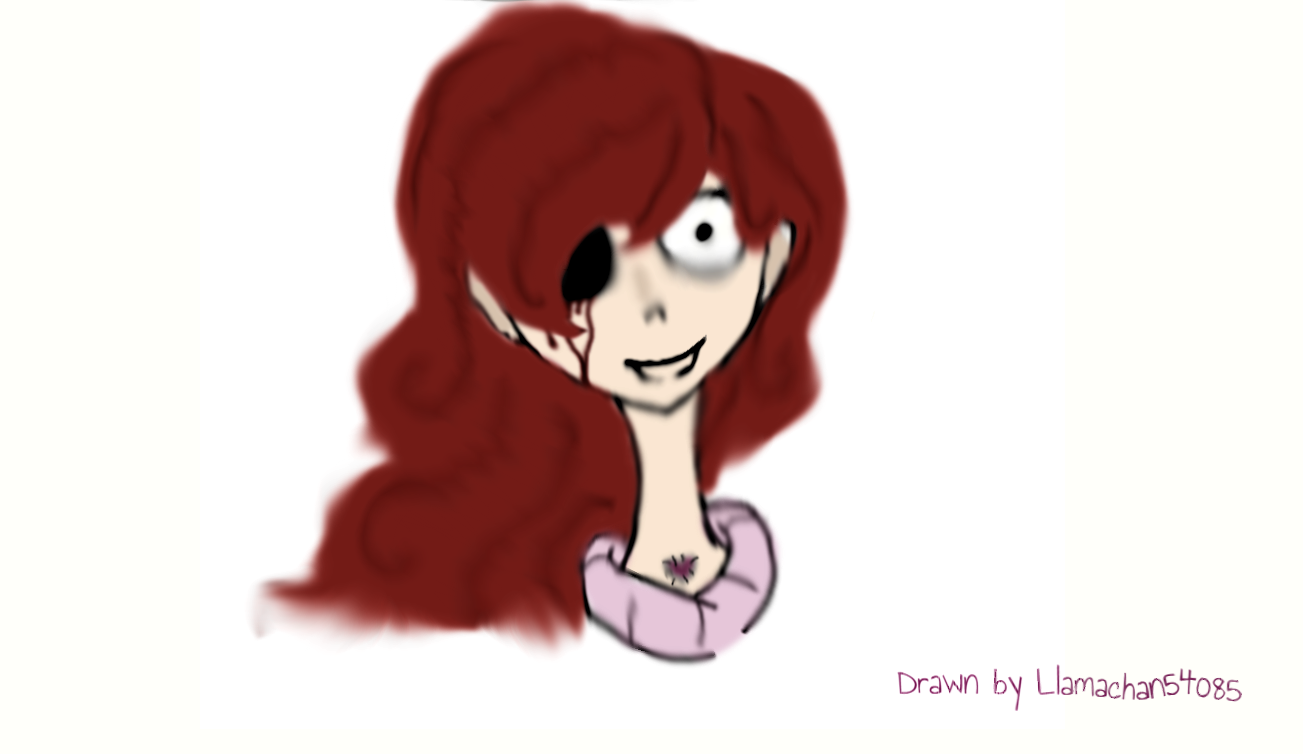 Psycho girl OC drawing by Llamachan54085 on DeviantArt