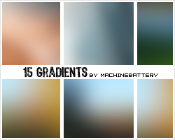 15 Gradients by Bourniio on DeviantArt