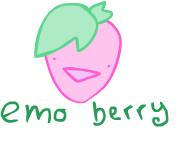 Emo strawberry by BakaMichi on DeviantArt