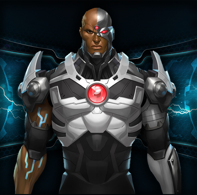 Injustice Cyborg Symbol