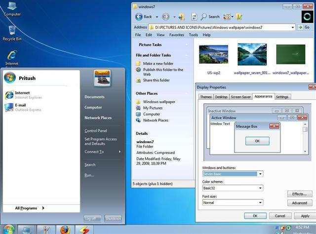 Windows 7 Basic RC Style by pri2sh on DeviantArt