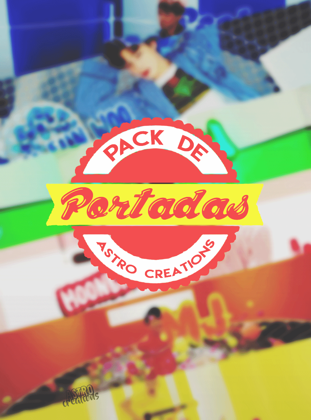 Pack de Portadas Colorful ASTRO Baby MV by ASTRO C by YoonJey3 on ...