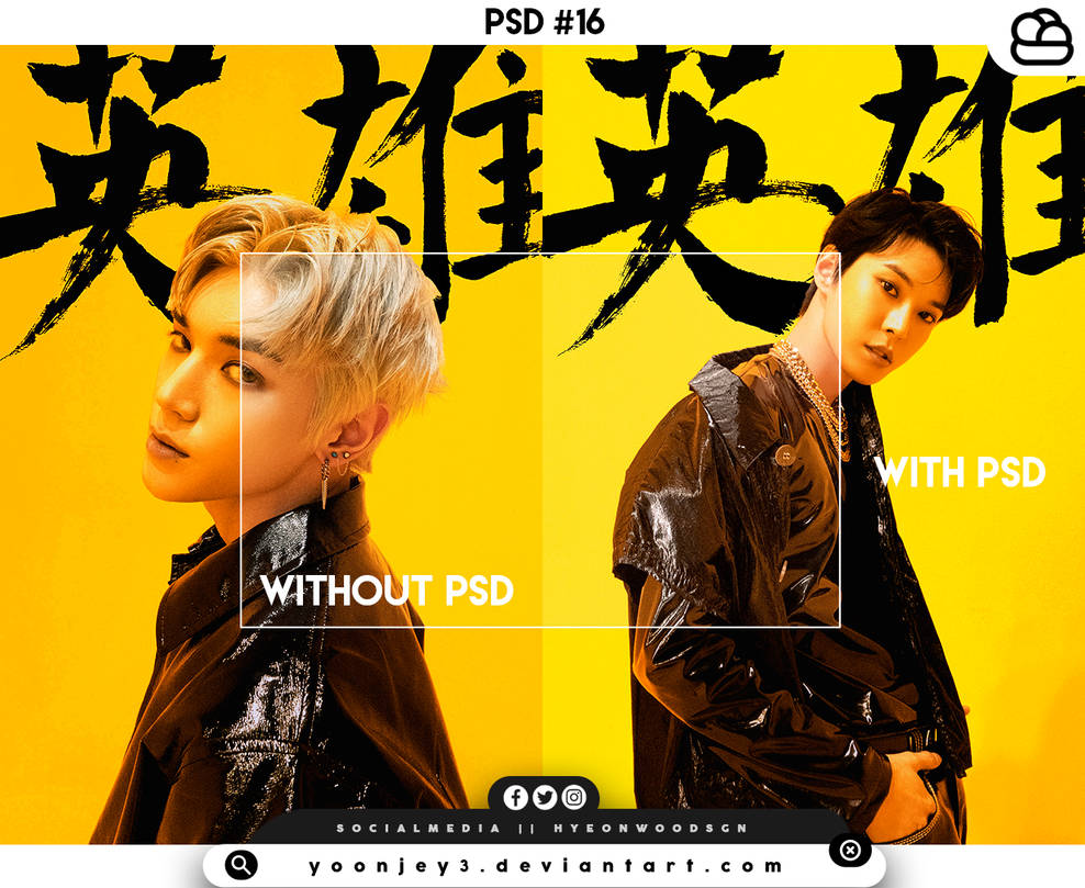 PSD Coloring 016 (Yellow Kick) // HyeonWoo by YoonJey3 on DeviantArt