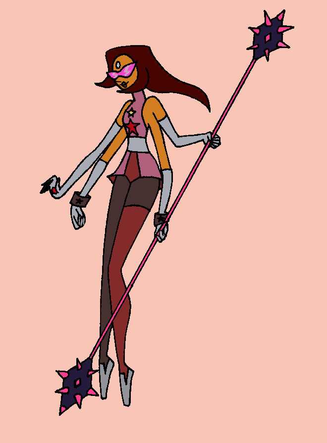 Fowlerite (Garnet+Pearl) by Triggonal on DeviantArt