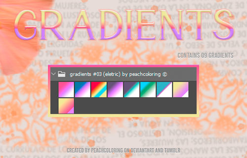 Gradients #03 by peachcoloring on DeviantArt