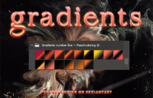 Gradients #05 by peachcoloring by peachcoloring on DeviantArt
