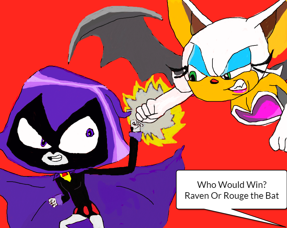 Who Would Win? Raven or Rouge the Bat by danielmertnz577 on DeviantArt