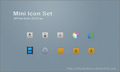 Mini Icon Set by shlyapnikova on DeviantArt