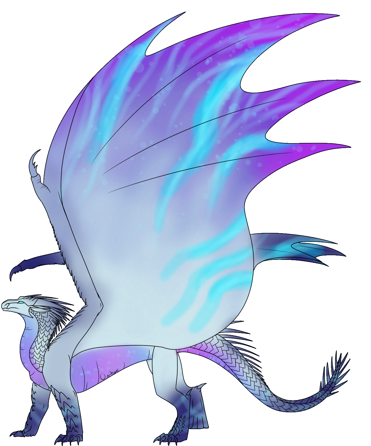 (closed) Icewing/Rainwing adopt by ShadowStormAdopts429 on DeviantArt