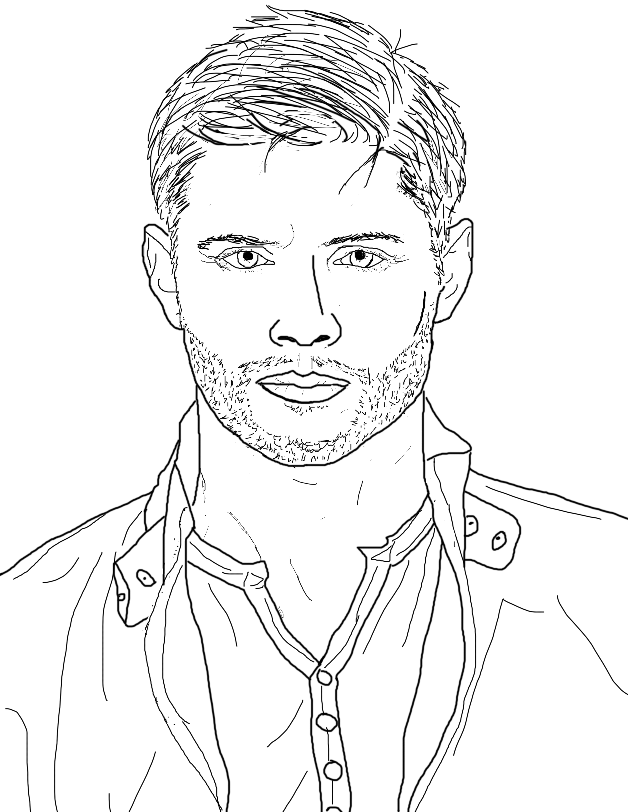 Jensen Ackles Drawing