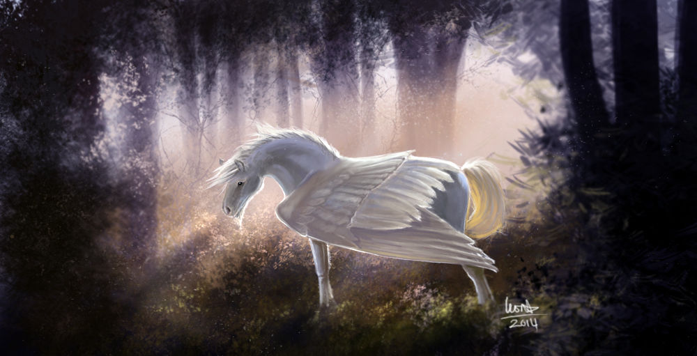 Pegasus by YOB on DeviantArt