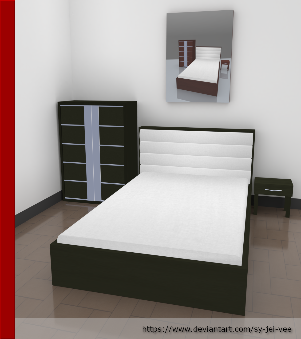 MMD- Bedroom Set 02 by Sy-Jei-Vee on DeviantArt