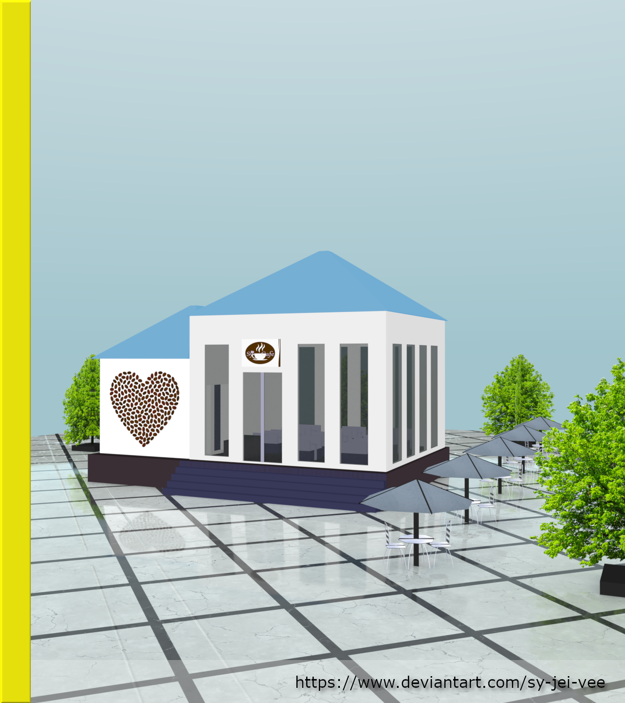 Cafe and Restaurants on MMD-Stages - DeviantArt