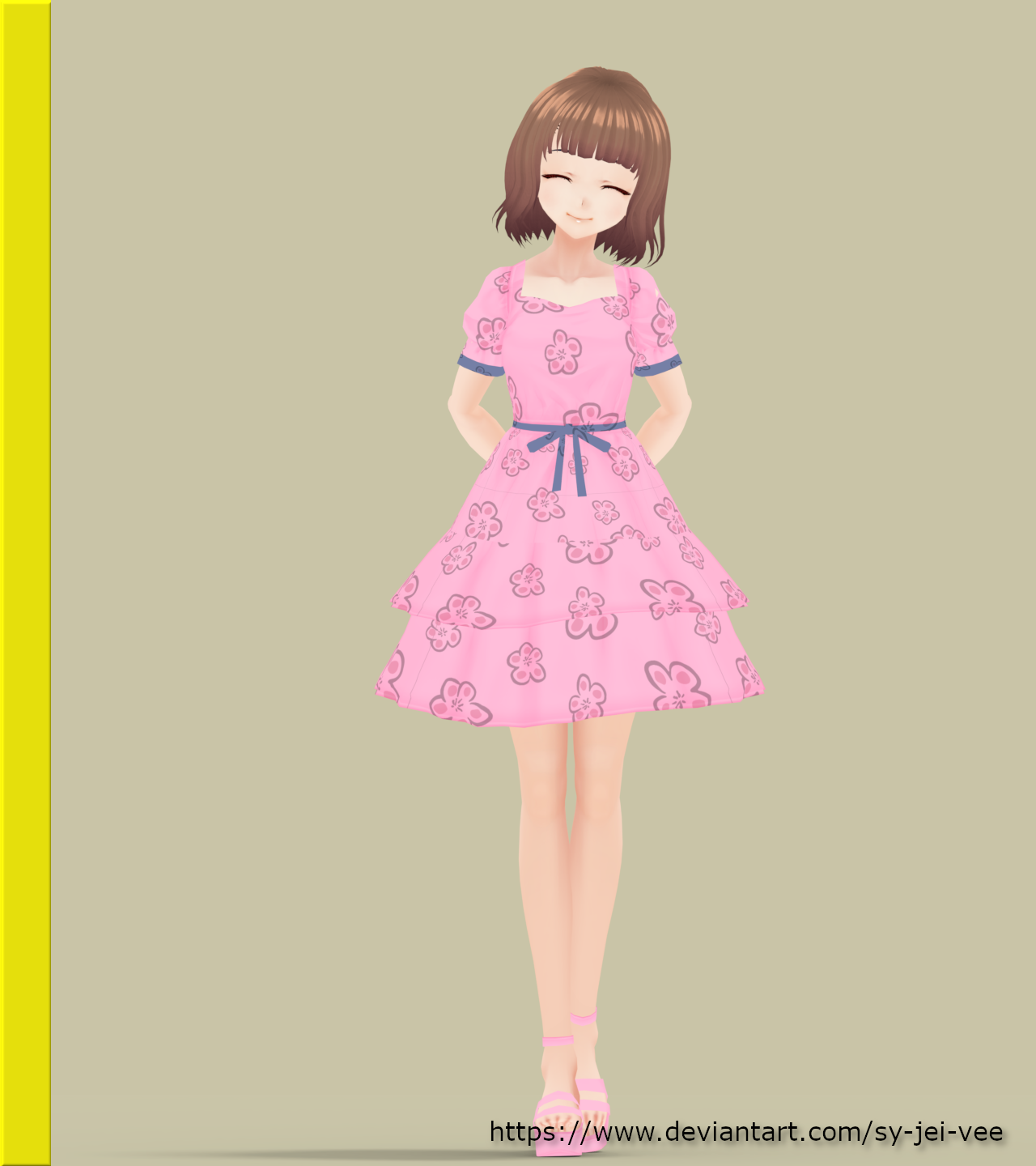 MMD- Full Model A by Sy-Jei-Vee on DeviantArt